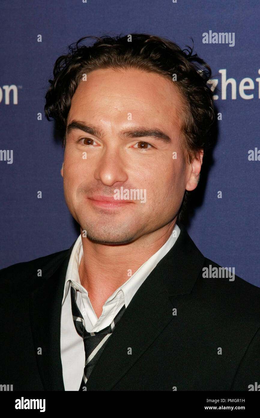 Johnny Galecki at the 18th Annual "A Night at Sardi's" Fundraiser and ...