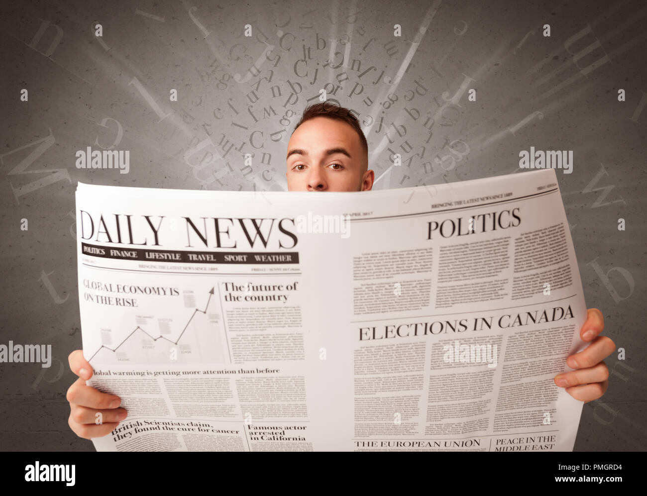 Newspaper weather chart hi-res stock photography and images - Alamy