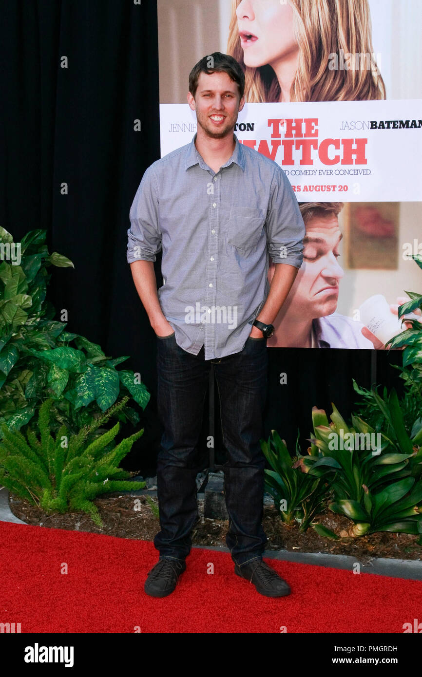 Jon Heder at the Premiere of Miramax Films' "The Switch". Arrivals held ...