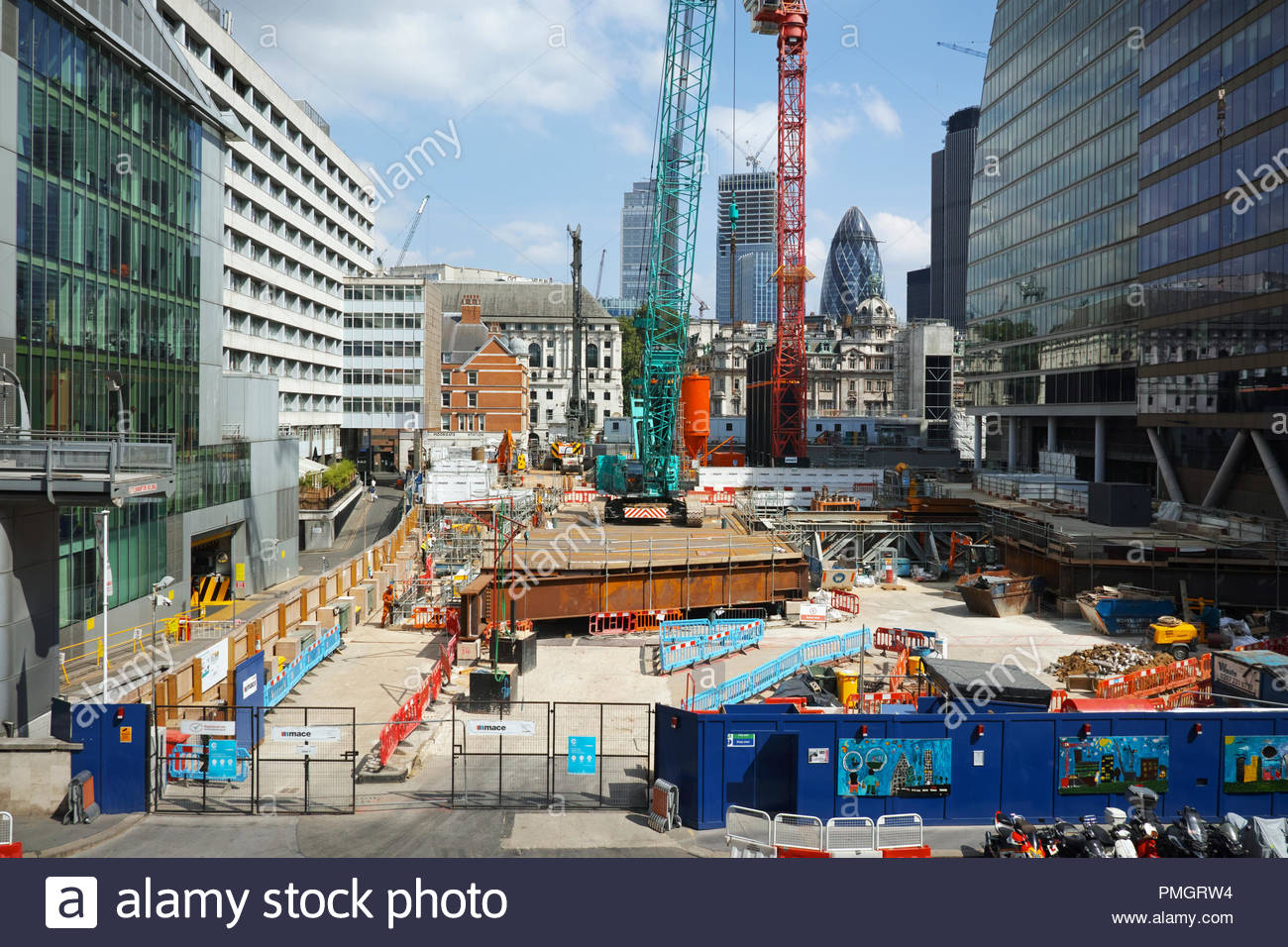 London Construction Site High Resolution Stock Photography and Images ...