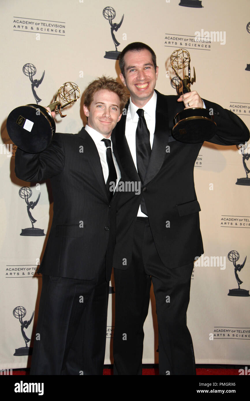Seth Green, Matthew Senreich 08/21/10 "2010 Emmy Creative Arts Awards ...