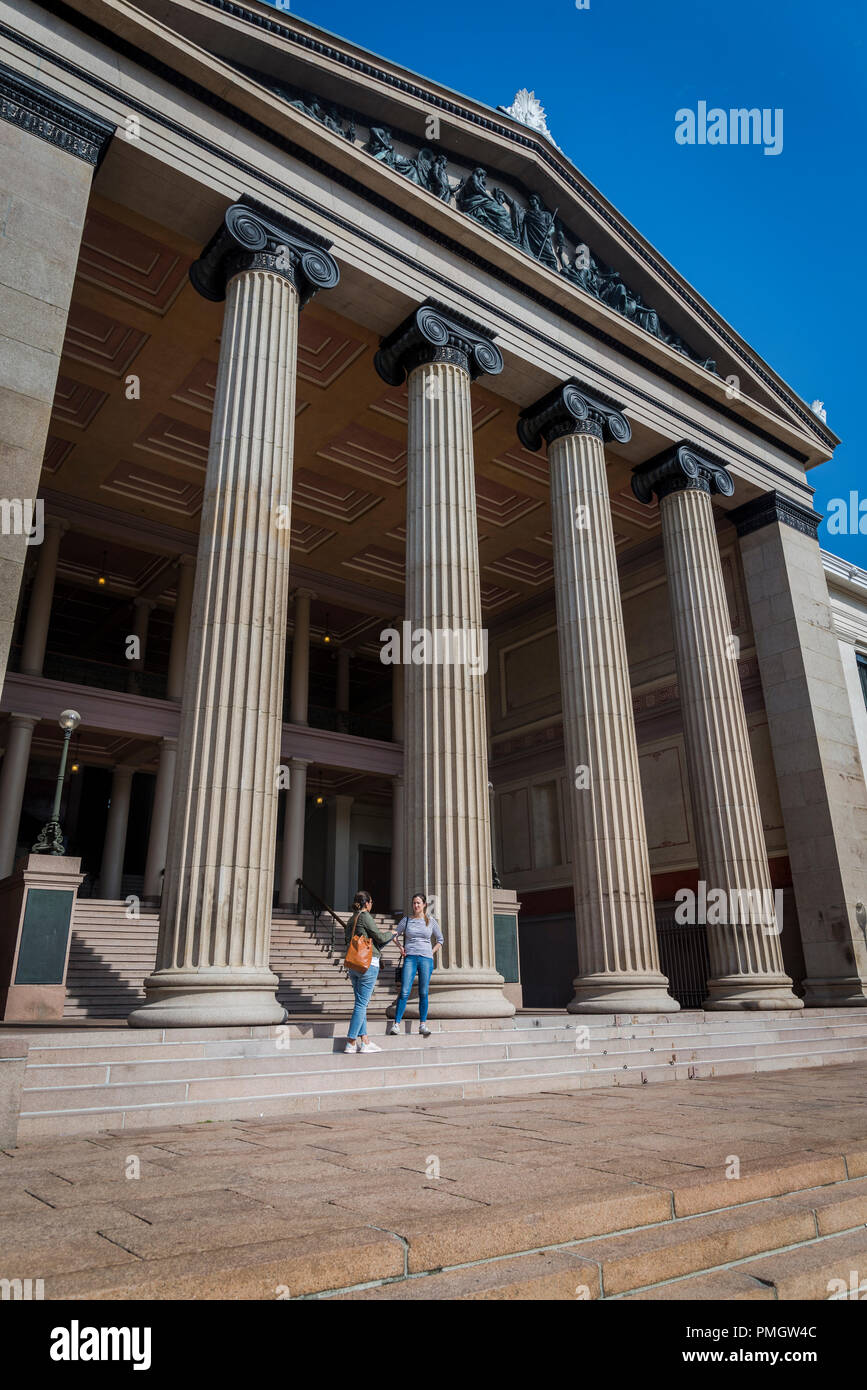 Oslo University Aula - the University ceremonial hall used for festive ...