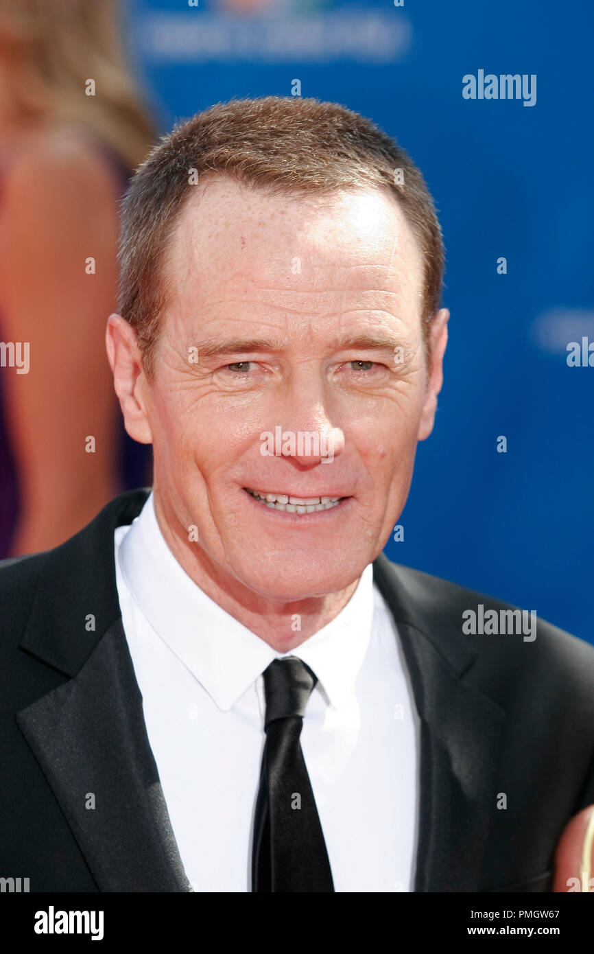 Bryan Cranston at the 62nd Annual Primetime Emmy Awards held at the ...