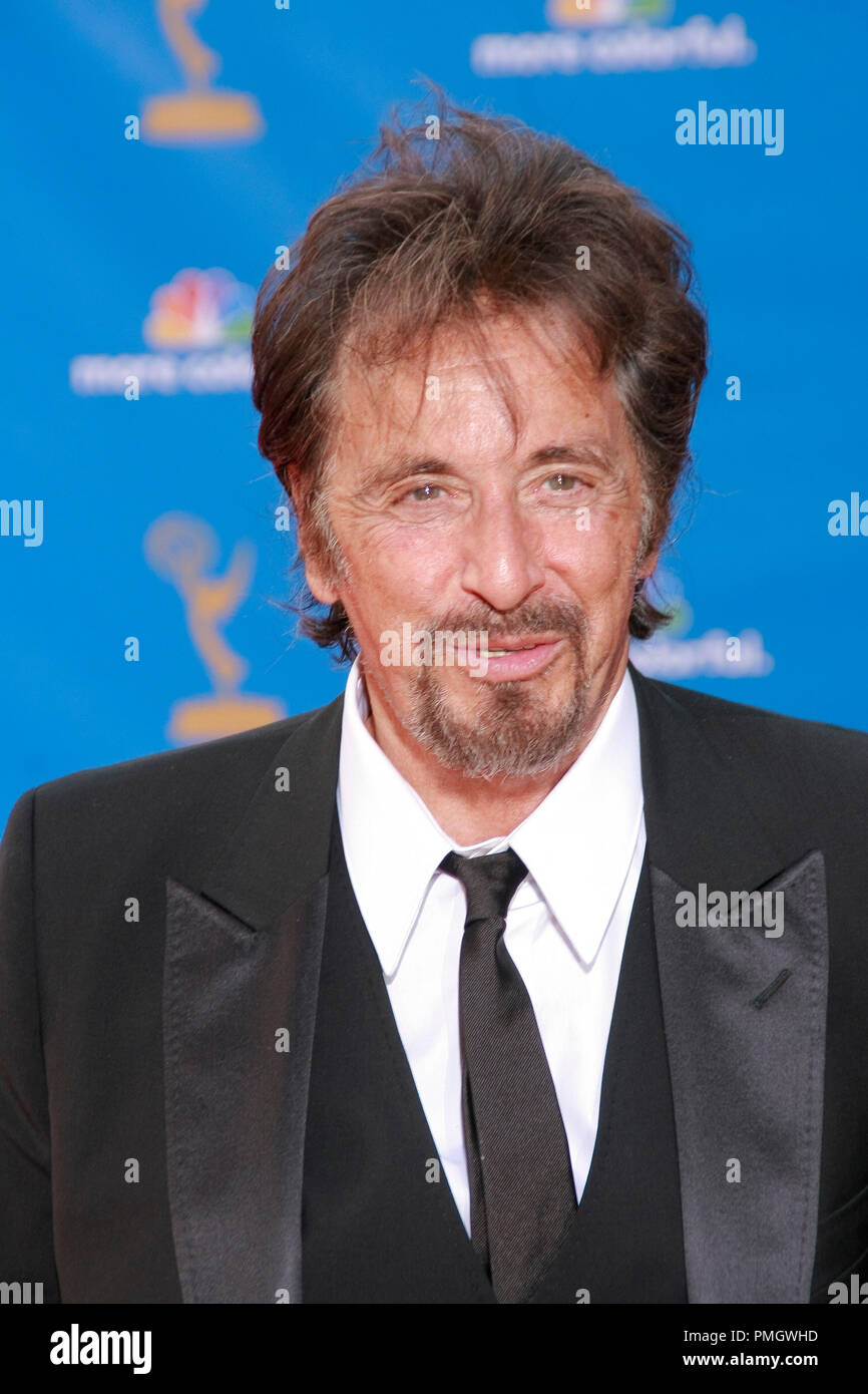 Al Pacino at the 62nd Annual Primetime Emmy Awards held at the Nokia ...