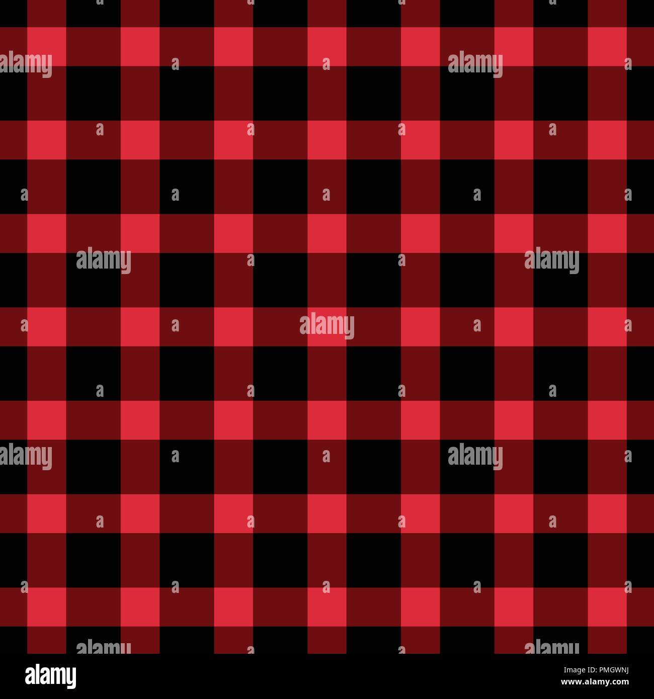 Checkered black and red seamless patterns. Vector Fashion backgrounds ...