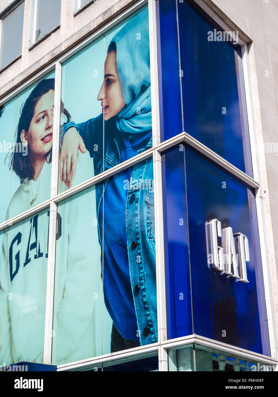 Gap Store, Oxford Street, London, England, UK, GB Stock Photo - Alamy