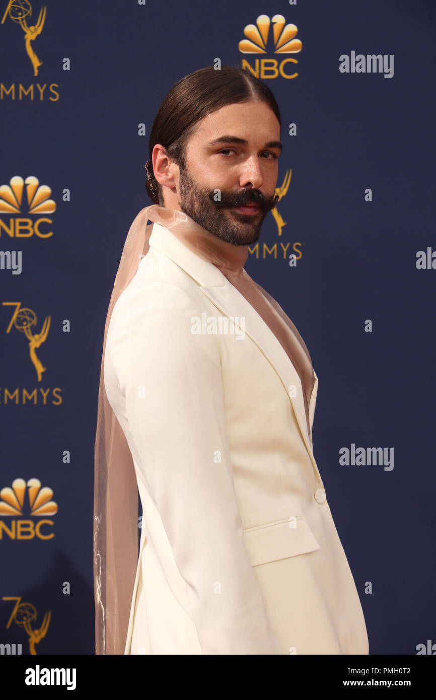 Los Angeles, Ca, USA. 17th Sep, 2018. Jonathan Van Ness at the 70th ...