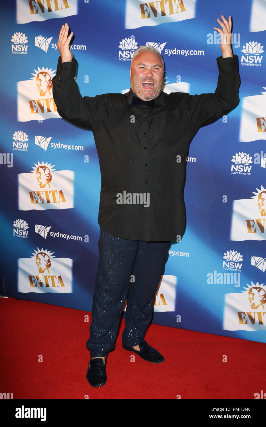 Sydney, NSW, Australia. 18th Sep, 2018. Trevor Ashley attends opening ...