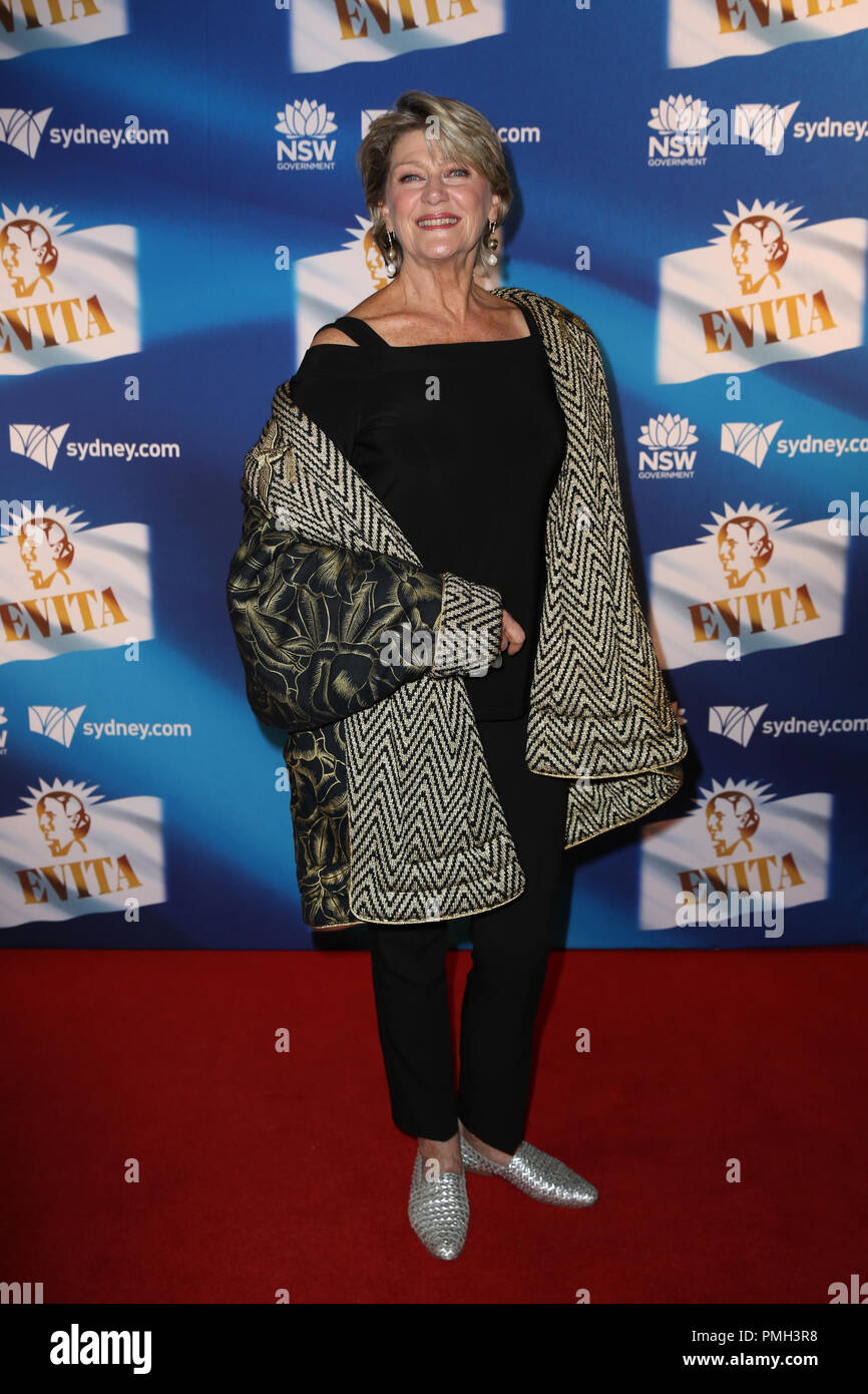 Sydney, NSW, Australia. 18th Sep, 2018. Tina Bursill attends opening ...