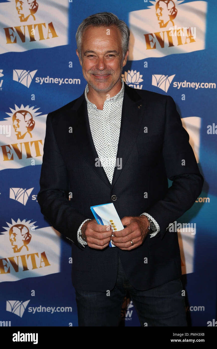 Sydney, NSW, Australia. 18th Sep, 2018. Cameron Daddo attends opening ...