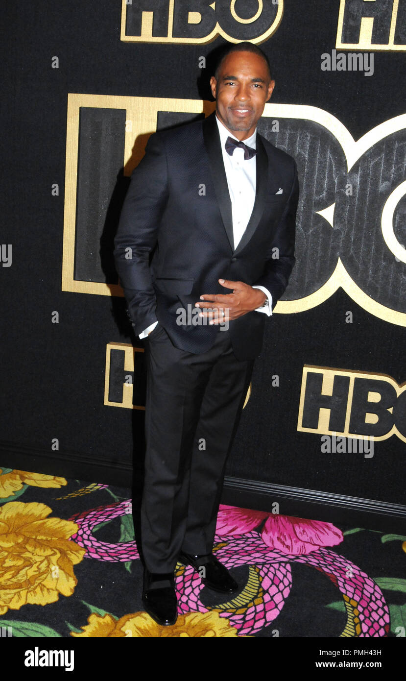 WEST HOLLYWOOD, CA - SEPTEMBER 17: Actor Jason George attends HBO's ...