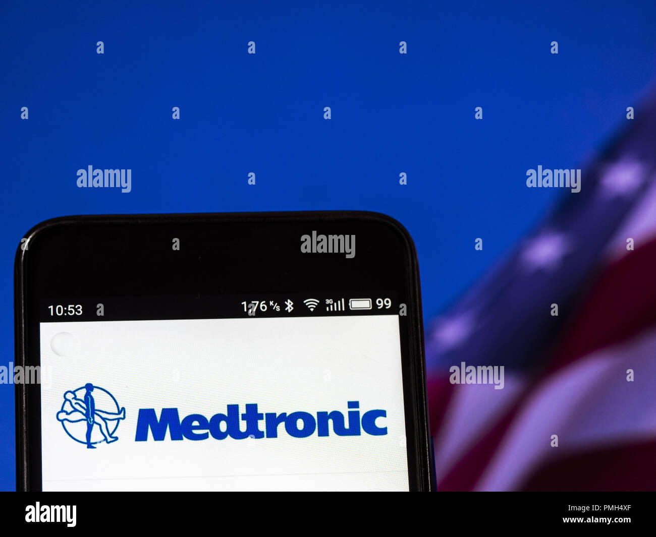 Medtronic logo hi-res stock photography and images - Alamy
