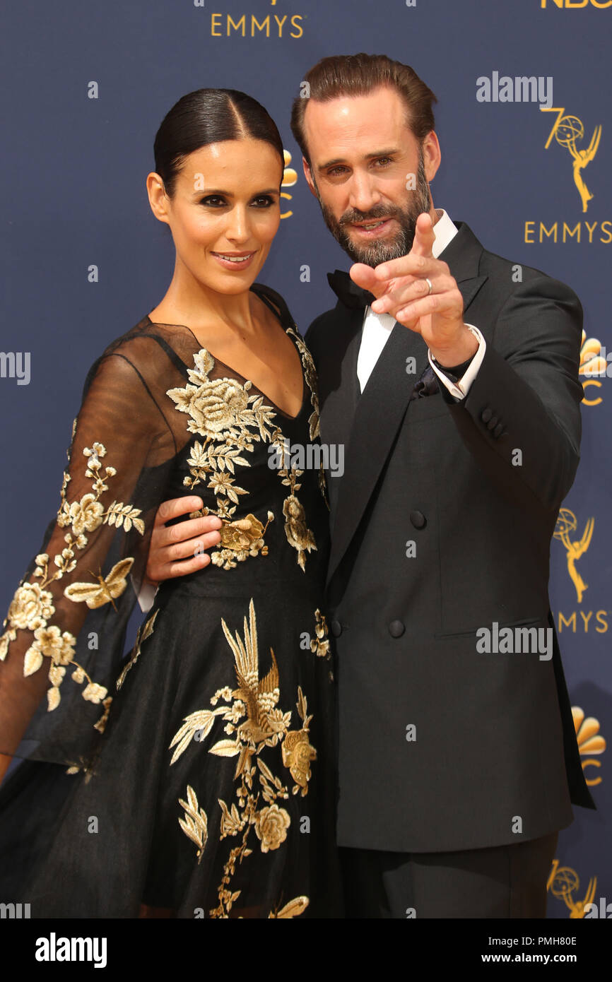 Los Angeles, Ca, USA. 17th Sep, 2018. Maria Dolores Dieguez and Joseph ...