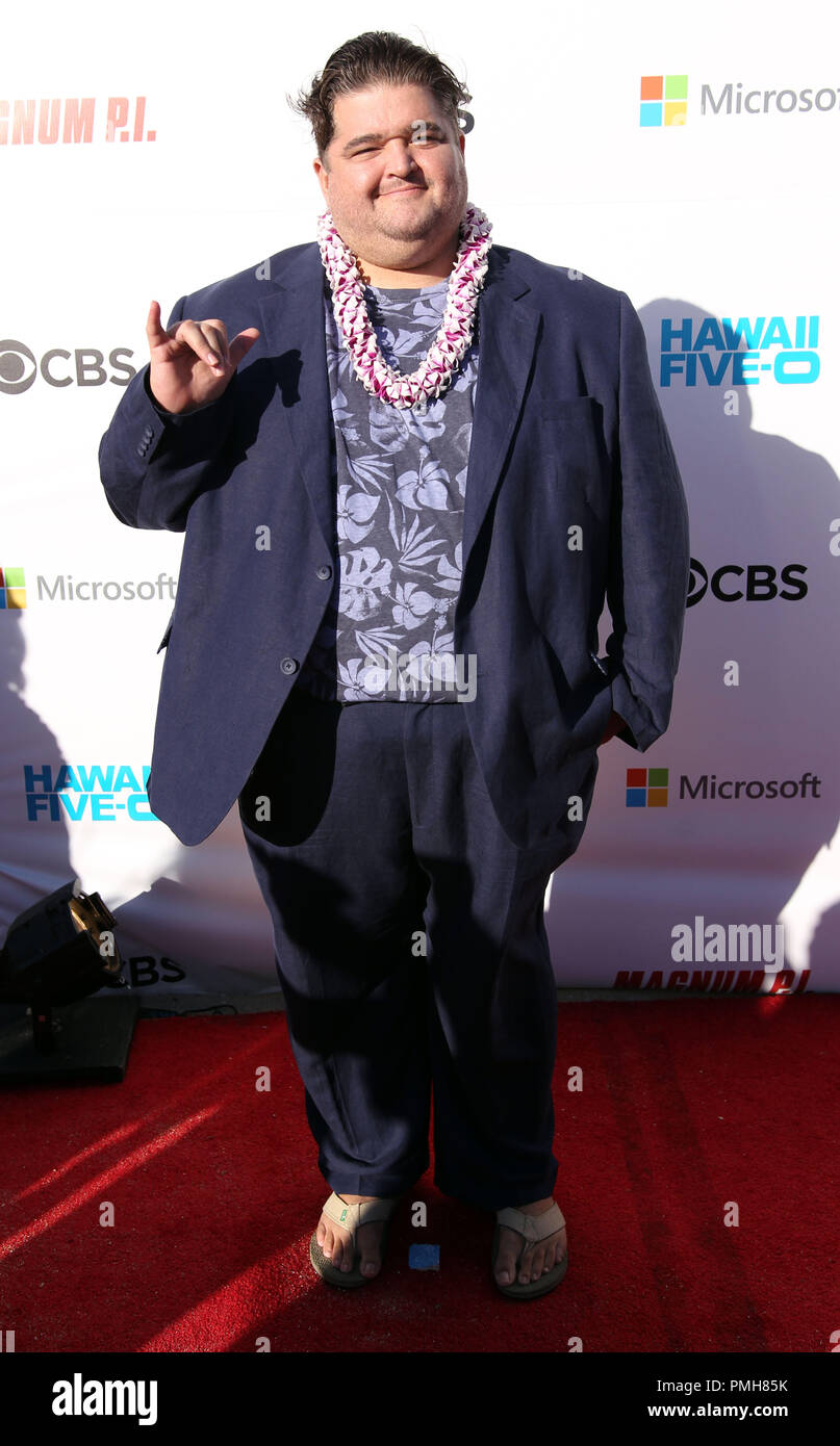 September 16, 2018 - the lovable Jorge Garcia on the red carpet during ...
