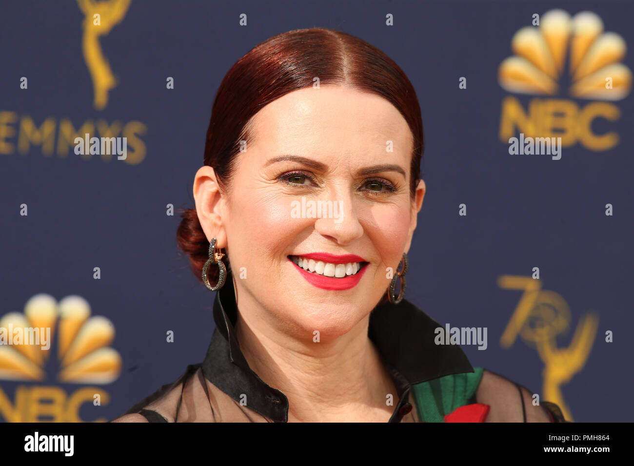 Los Angeles, Ca, USA. 17th Sep, 2018. Megan Mullally at the 70th ...