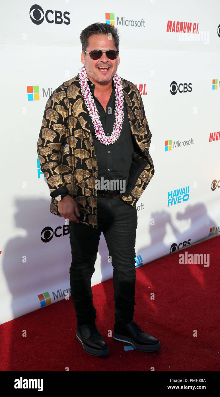 September 16, 2018 - Executive Producer Peter M. Lenkov on the red ...