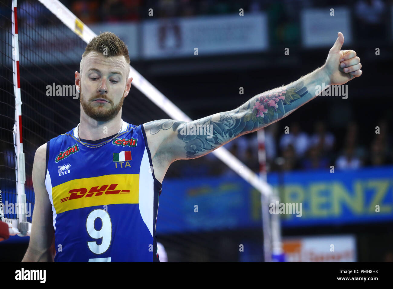 Firenze, Italy. 18th Sep, 2018. IVAN ZAYTSEV ITALY VS SLOVENIA MEN'S ...