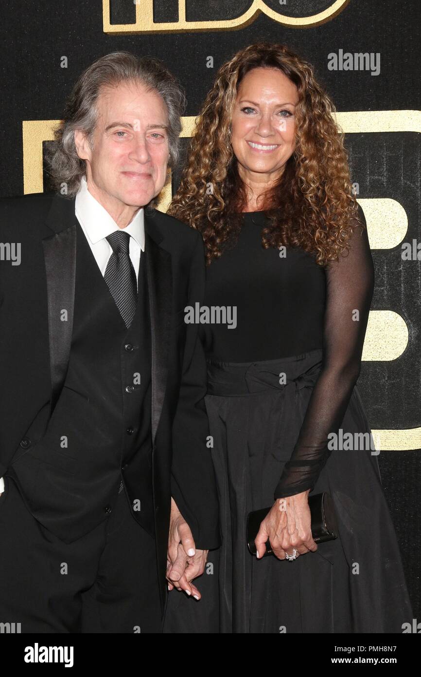 Los Angeles, CA, USA. 17th Sep, 2018. Richard Lewis, Joyce Lapinsky at ...