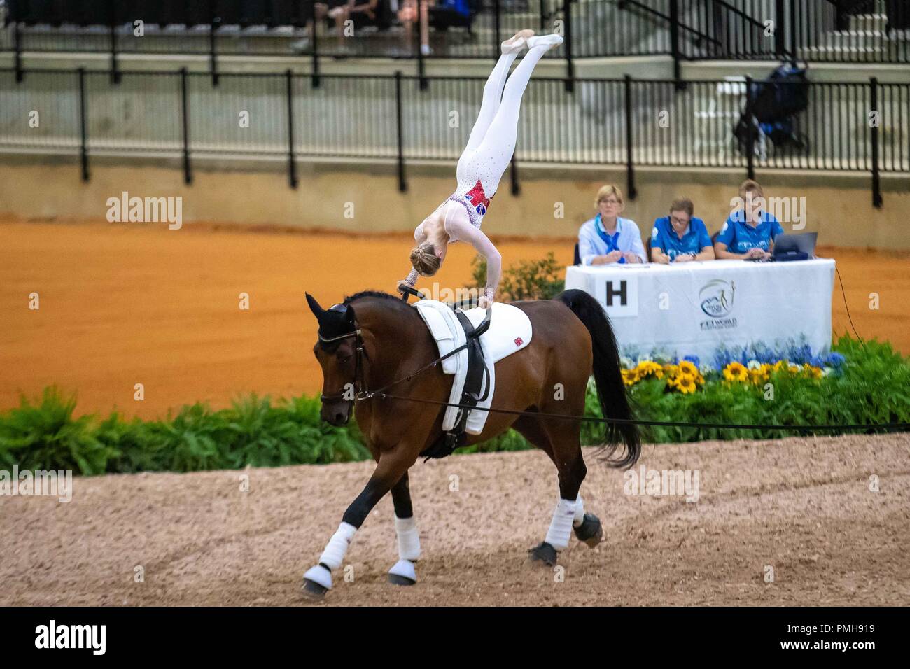 Tryon, North Carolina, USA . 18th Sep, 2018. Lucy Phillips. Demezza ...