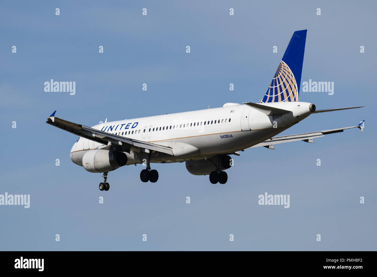 Richmond, British Columbia, Canada. 18th Sep, 2018. A United Airlines ...