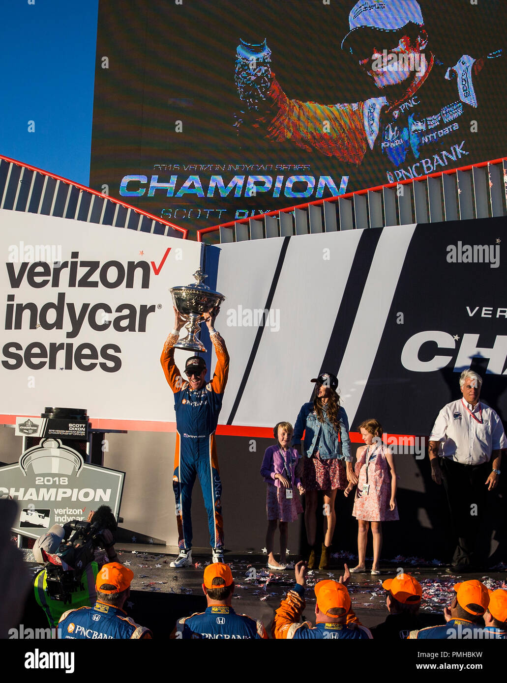 Sonoma, CA, USA. 16th Sep, 2018. A : Chip Ganassi Racing driver Scott ...