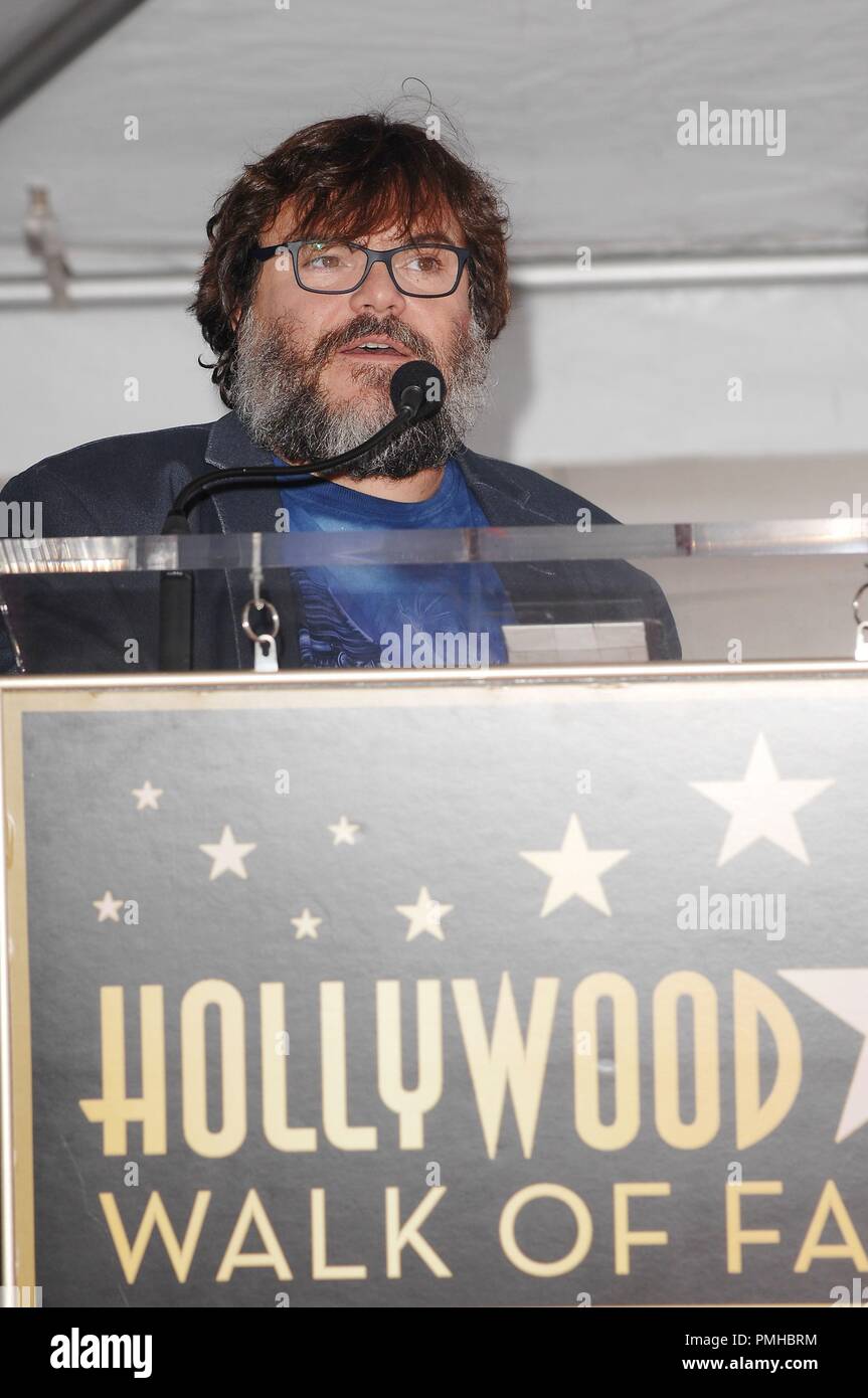 Los Angeles, CA, USA. 18th Sep, 2018. Jack Black at the induction ...