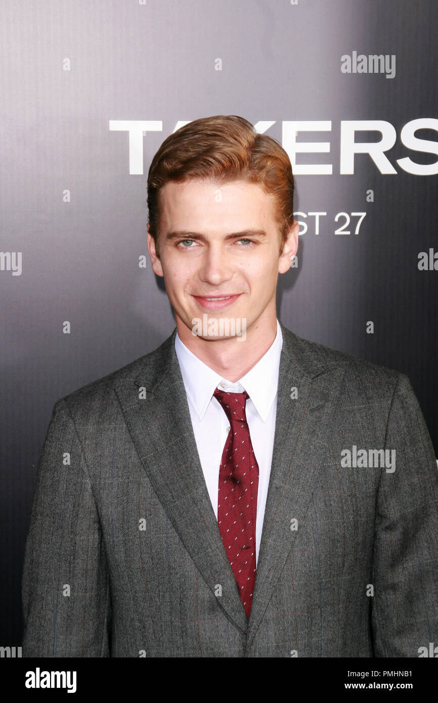 Hayden Christensen at the Premiere of Screen Gems' "Takers". Arrivals ...