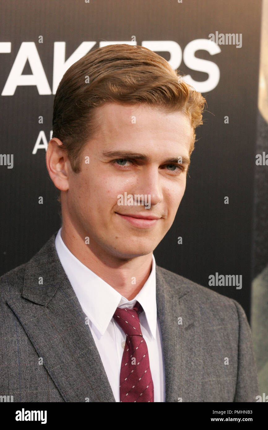 Hayden Christensen at the Premiere of Screen Gems' "Takers". Arrivals ...