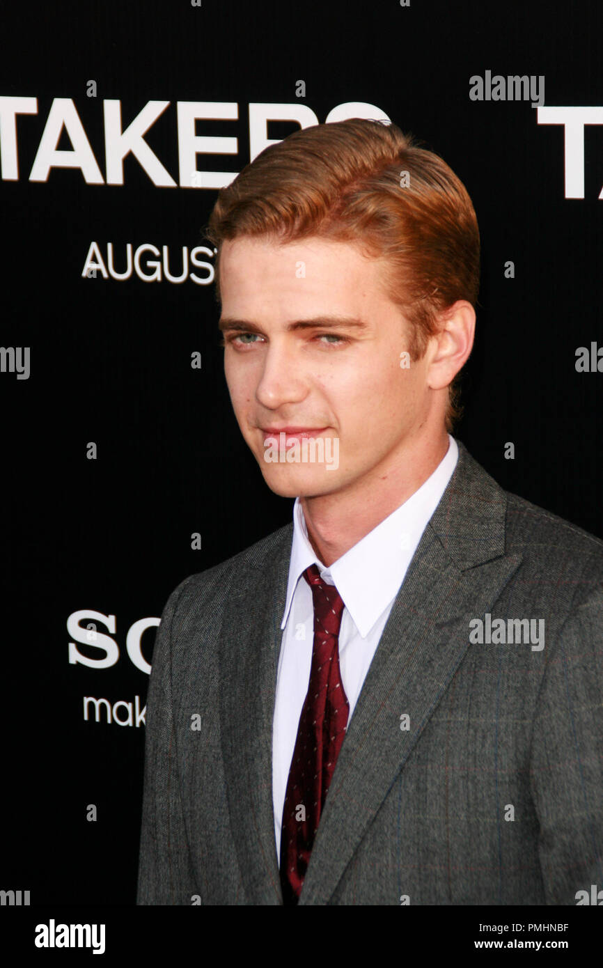 Hayden Christensen at the Premiere of Screen Gems' "Takers". Arrivals ...