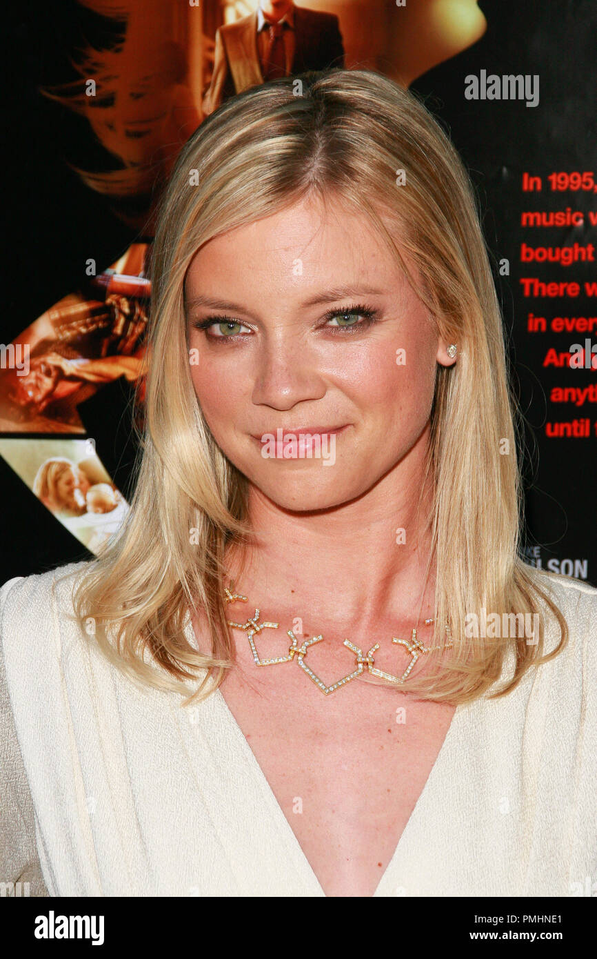 Amy Smart at the premiere of Paramount Pictures' "Middle Men". Arrivals ...