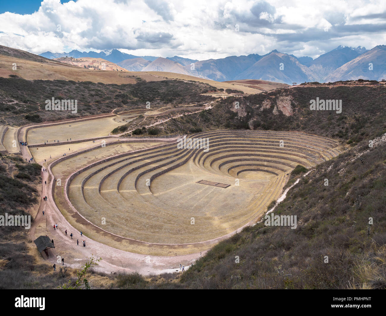 Moray Ruins in Cusco, Peru Stock Photo - Alamy