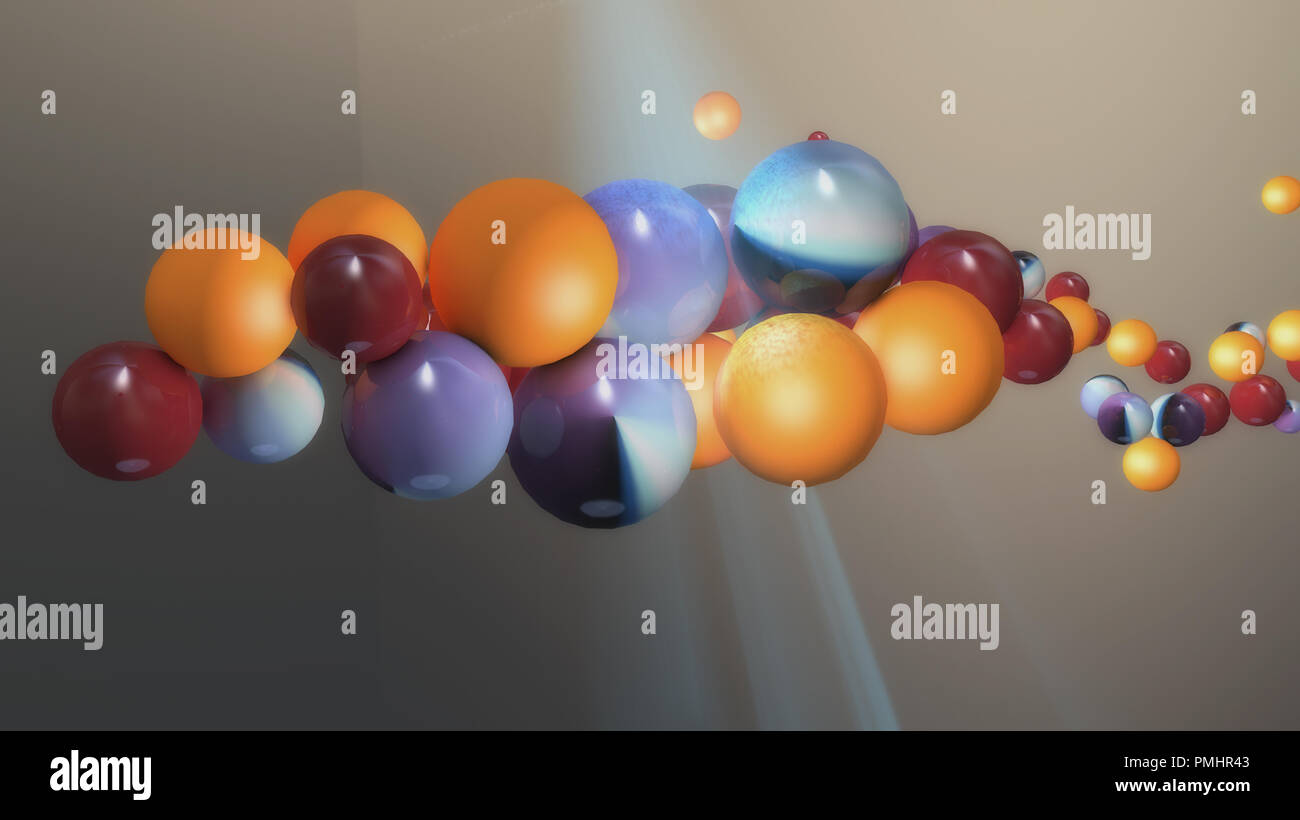 3d render. Abstract colorful background Stock Photo - Alamy