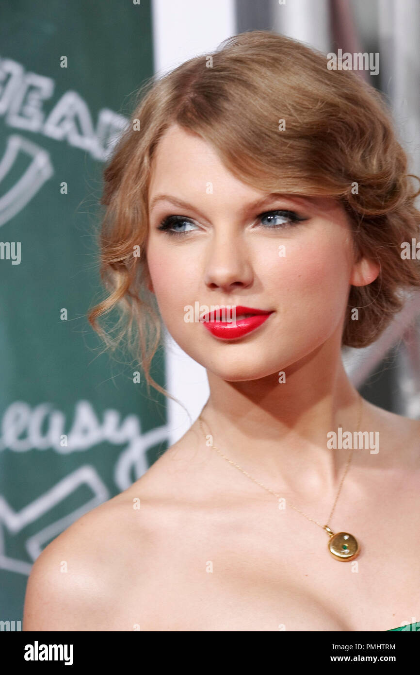 Taylor Swift at the Premiere of Screen Gems' "Easy A". Arrivals held at ...