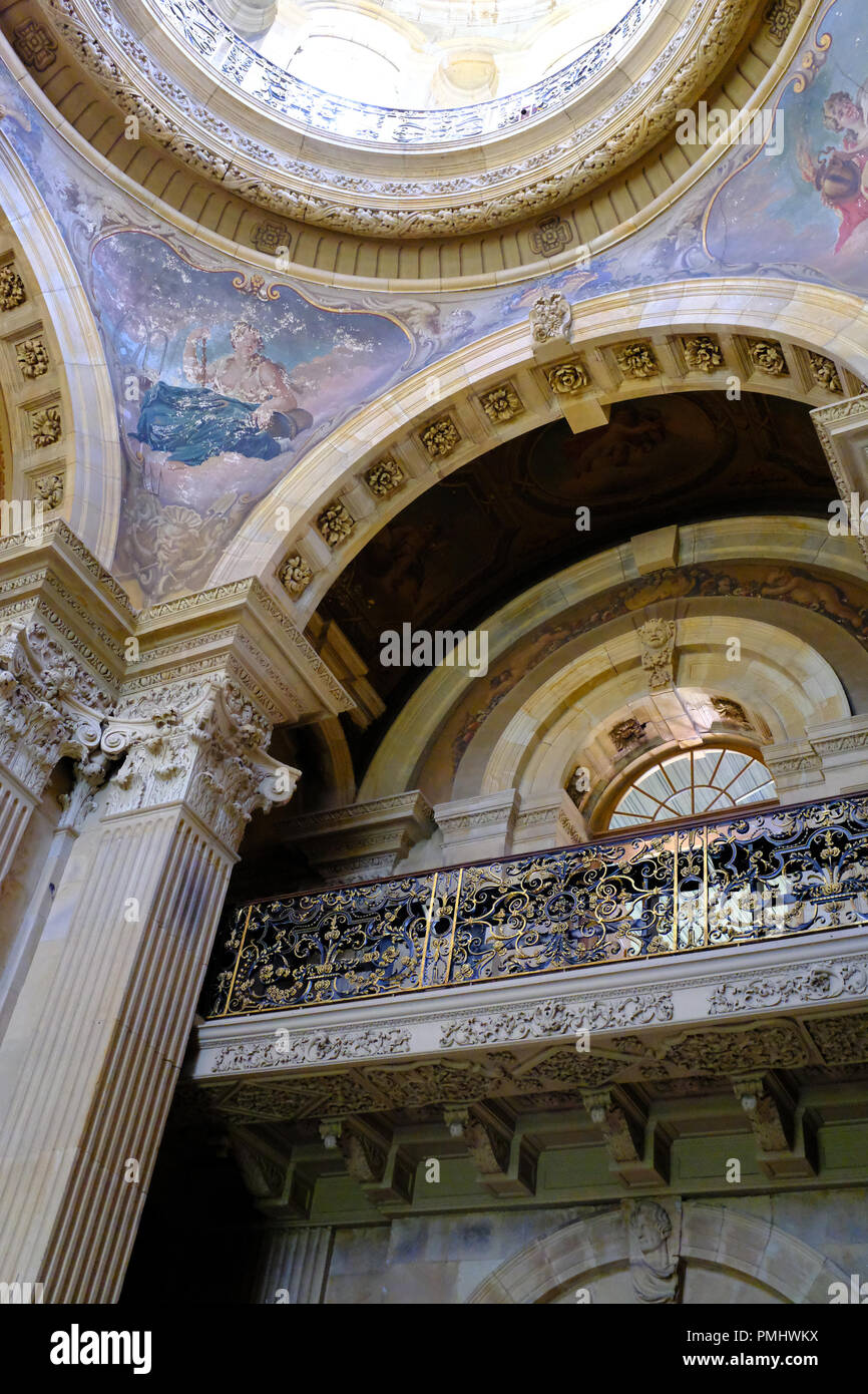 Antonio Pellegrini's dome at Castle Howard, North Yorkshire, England UK ...