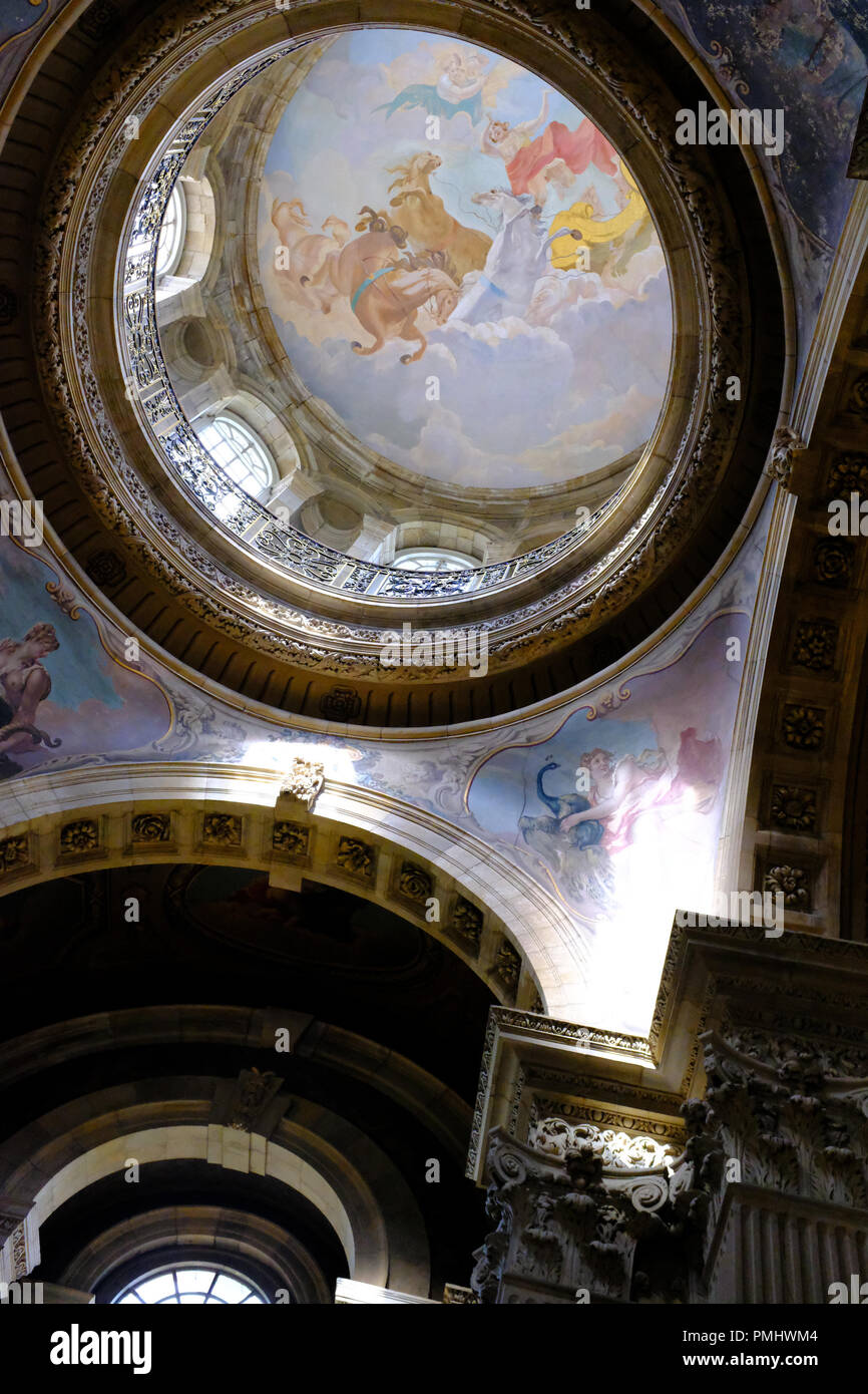 Antonio Pellegrini's dome at Castle Howard, North Yorkshire, England UK ...