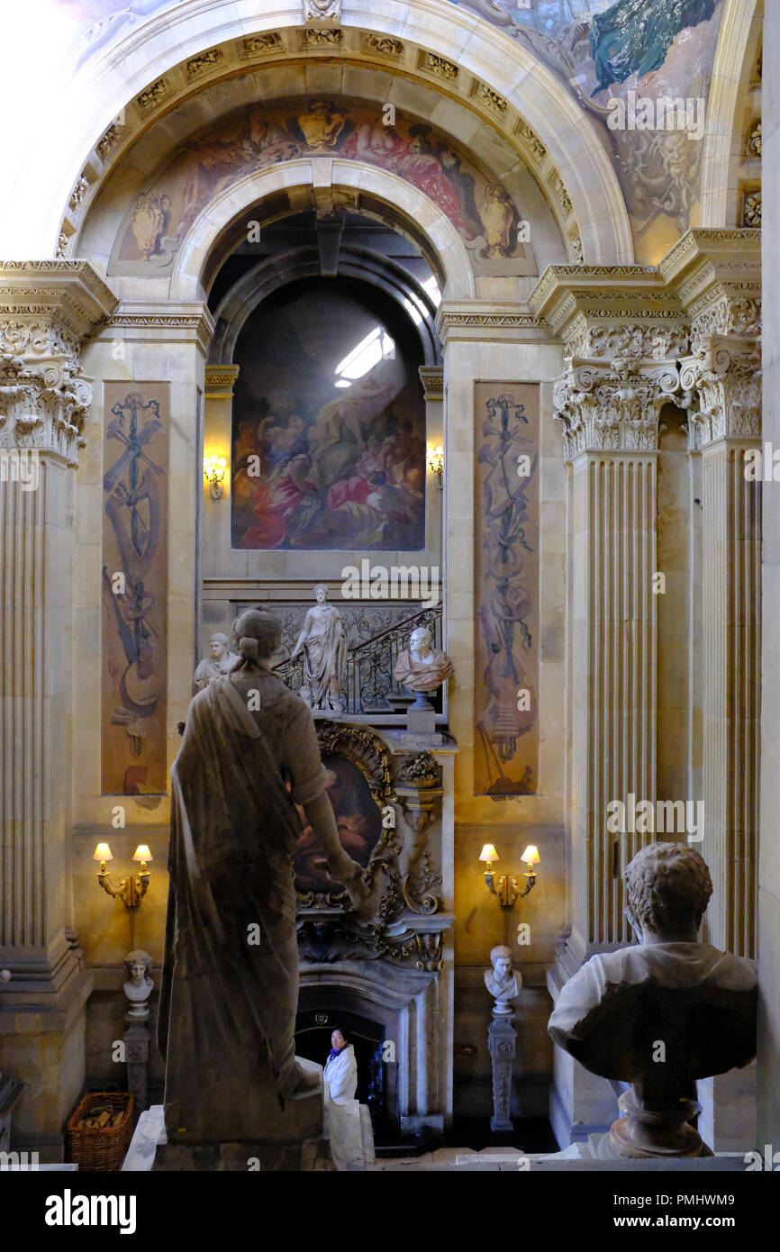 Antonio Pellegrini's dome at Castle Howard, North Yorkshire, England UK ...