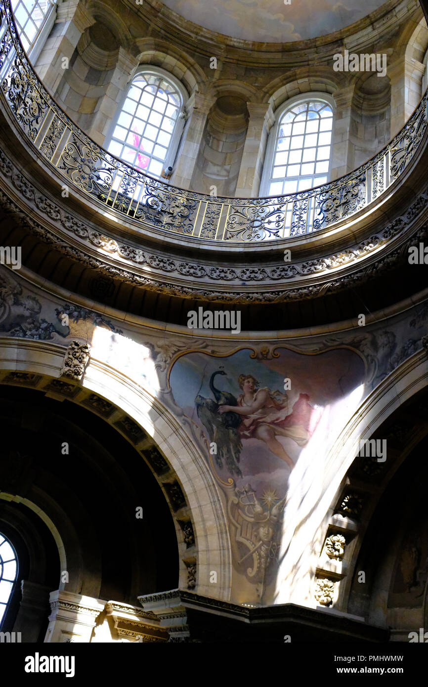 Antonio Pellegrini's dome at Castle Howard, North Yorkshire, England UK ...
