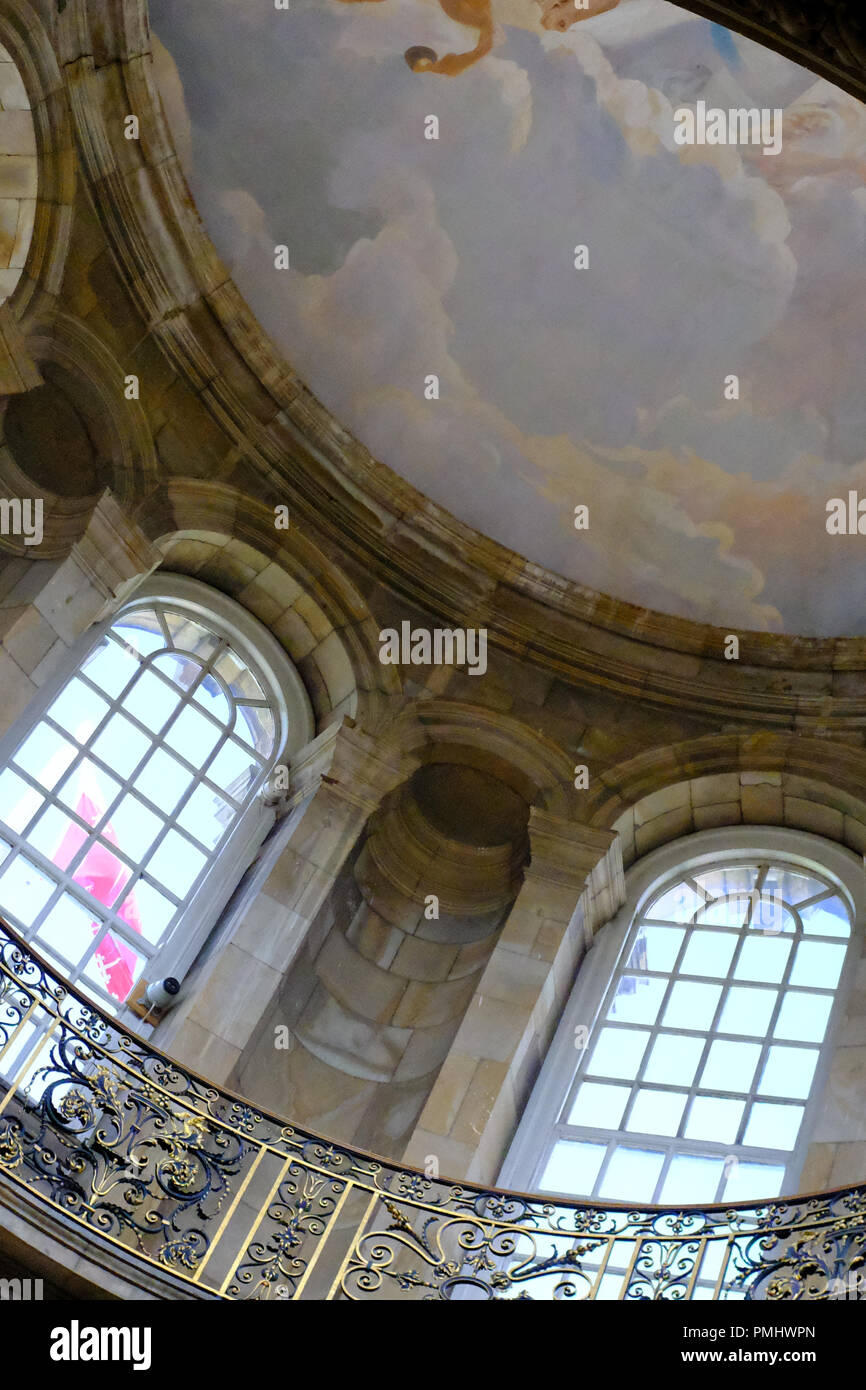 Antonio Pellegrini's dome at Castle Howard, North Yorkshire, England UK ...