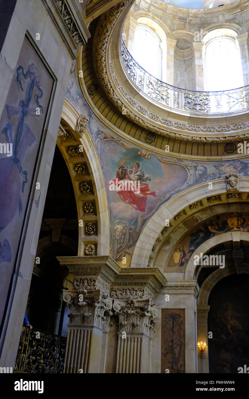 Antonio Pellegrini's dome at Castle Howard, North Yorkshire, England UK ...