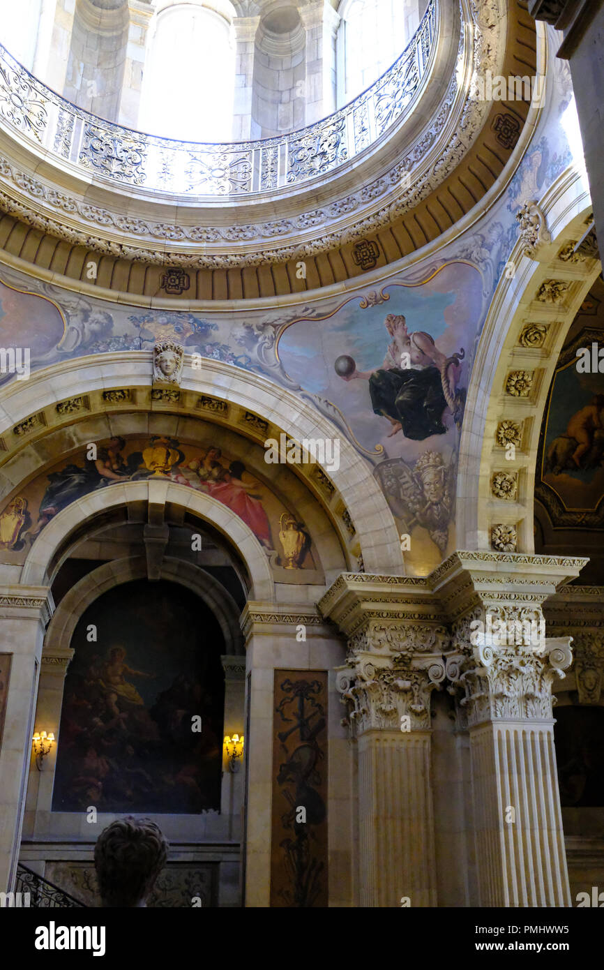Antonio Pellegrini's dome at Castle Howard, North Yorkshire, England UK ...