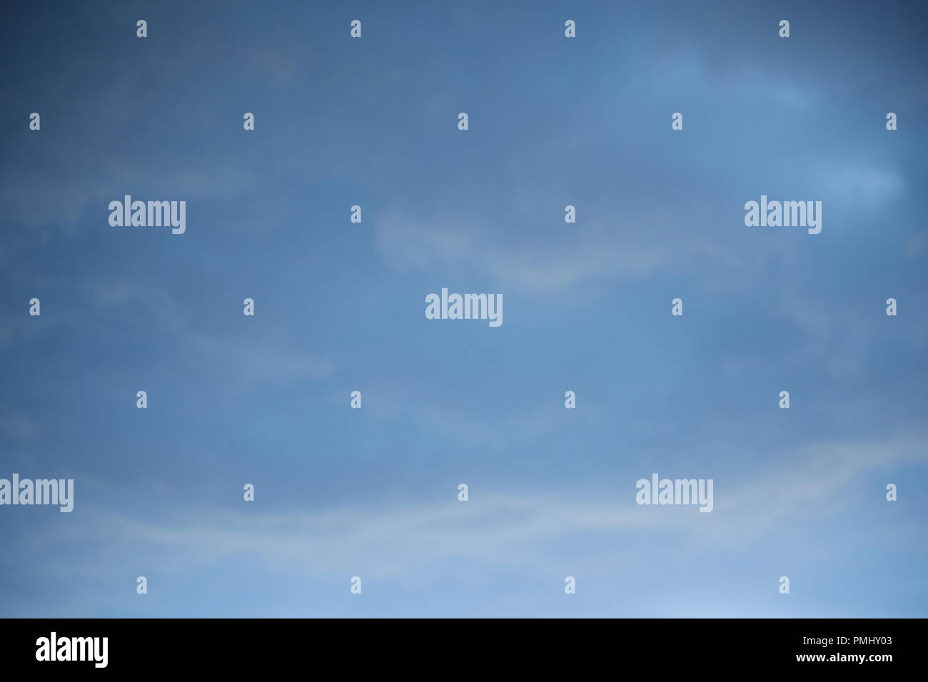 Evening Sky Weather forecast with clouds and sunbeam Stock Photo - Alamy