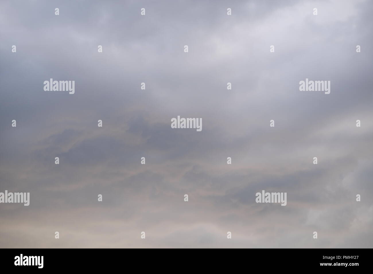 Evening Sky Weather forecast with clouds and sunbeam Stock Photo - Alamy