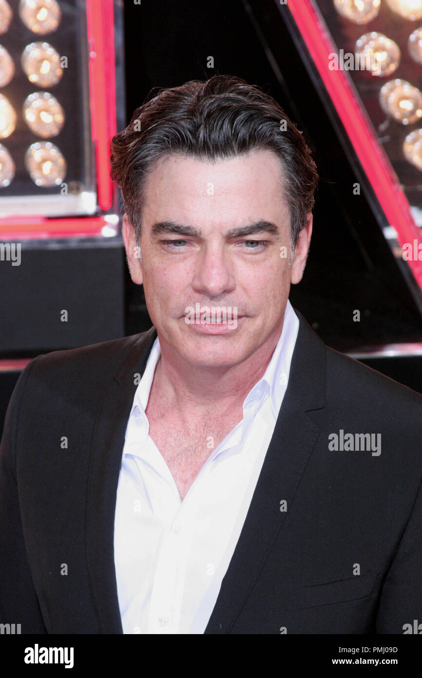 Peter Gallagher at the premiere of Sony Pictures Burlesque. Arrivals ...