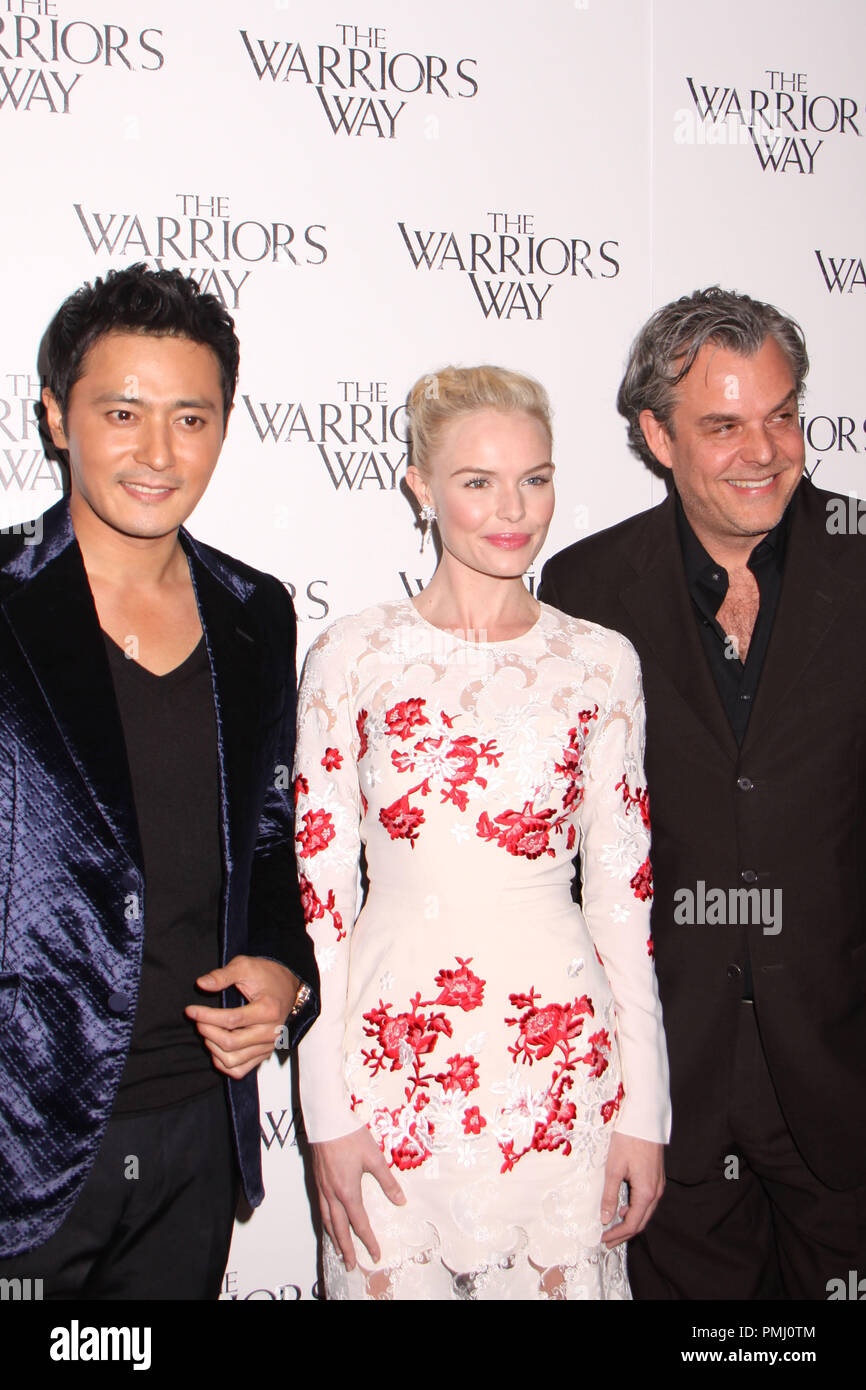 Jamg Dong Gun, Kate Bosworth, Danny Huston 11/19/10, "The Warrior's Way ...