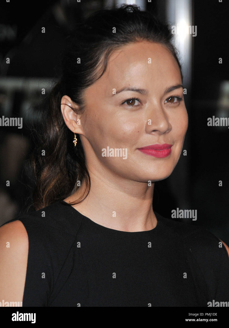 Moon Bloodgood at the Los Angeles Premiere of FASTER held at the ...