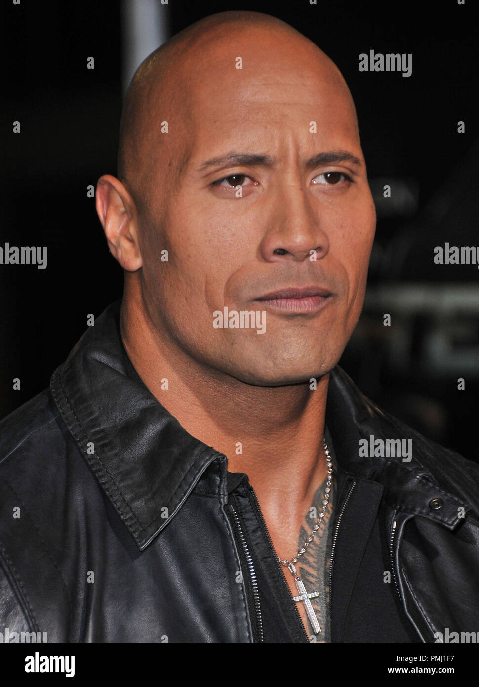 Dwayne Johnson at the Los Angeles Premiere of FASTER held at the ...