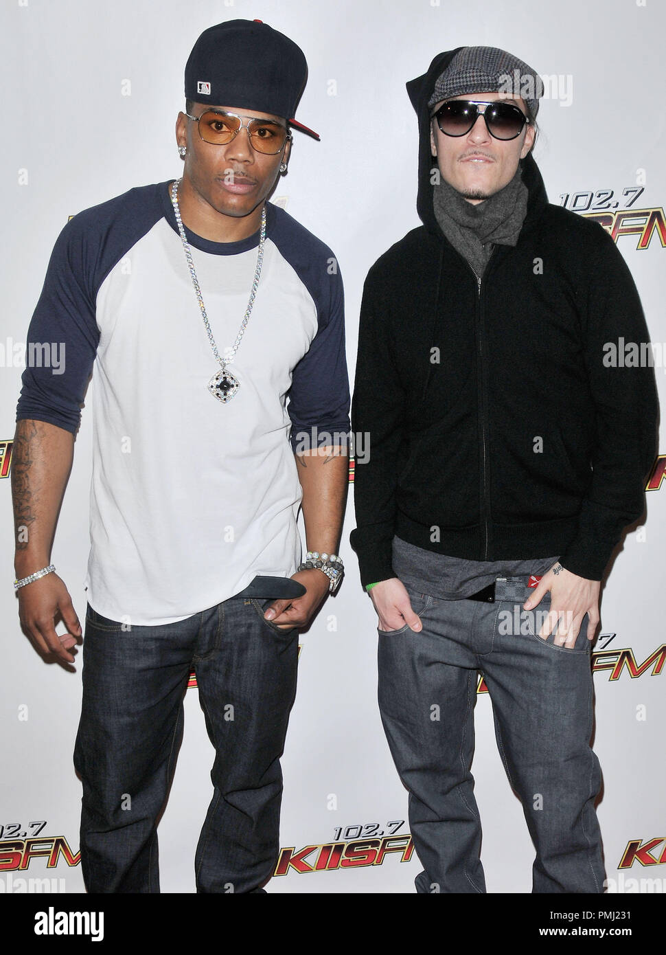 Nelly & Avery Storm at 102.7 KIIS FM's Jingle Ball 2010 held at the ...