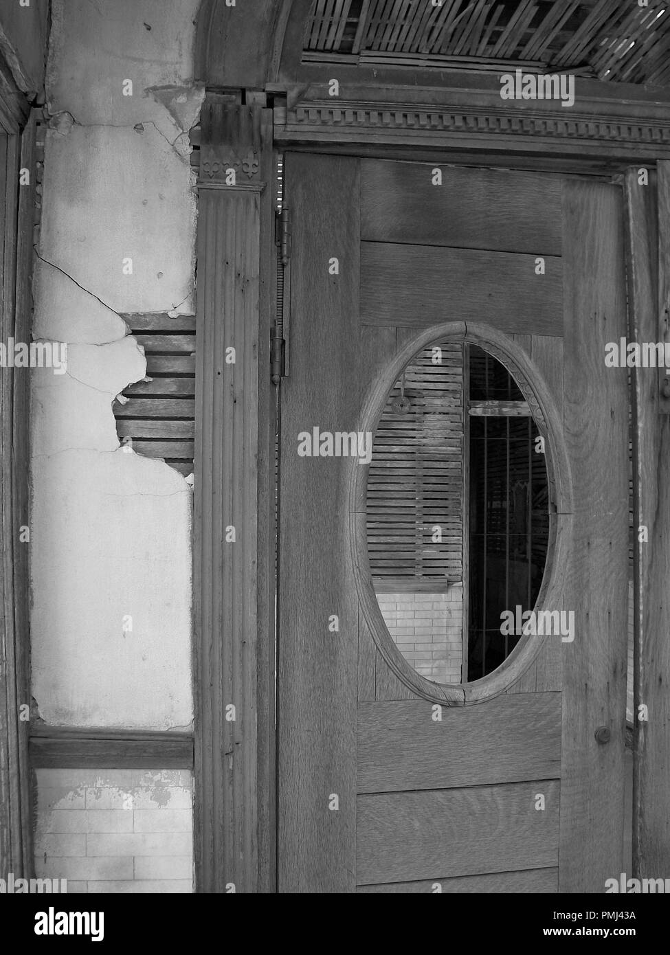 Old decaying door in Jerome, Arizona Stock Photo - Alamy