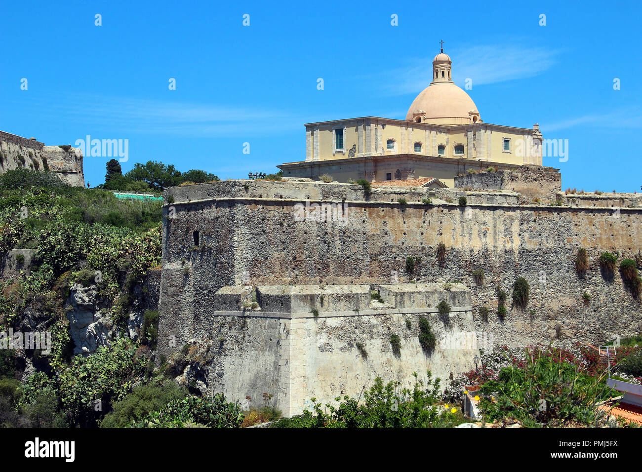 Milazzo old view hi-res stock photography and images - Alamy