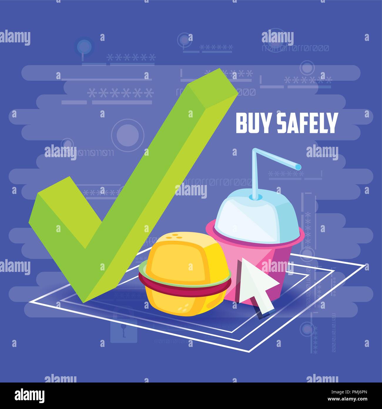 Safety purchasing Stock Vector Images - Alamy